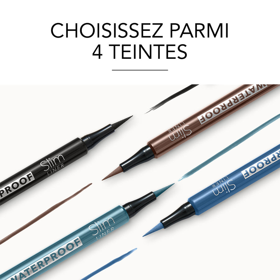 Liner Feutre Slim Waterproof Ultra Black| Bourjois